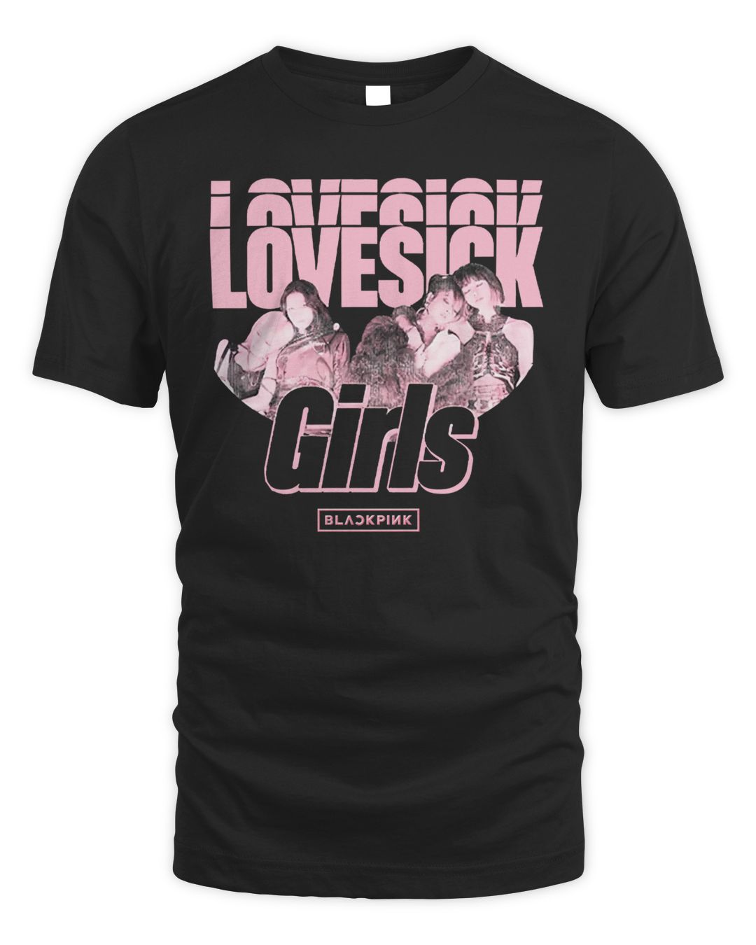 Blackpink Merch Lovesick Girls TShirt