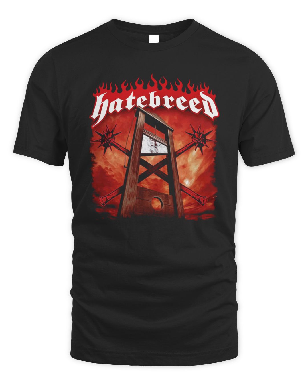 Hatebreed Merch With Every Crown Comes The Guillotine Shirt