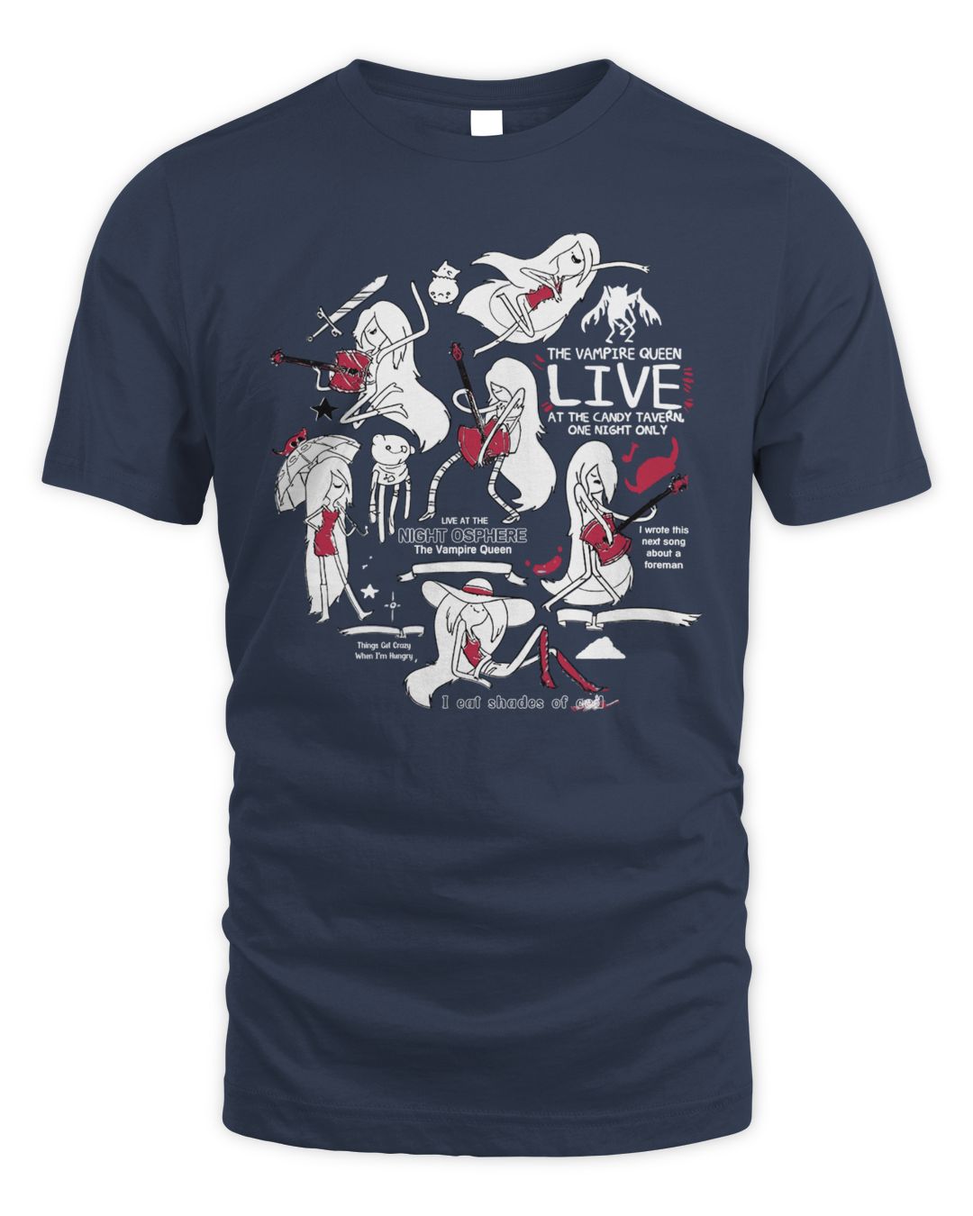 Adventure Time Merch Marceline Guitar Shirt