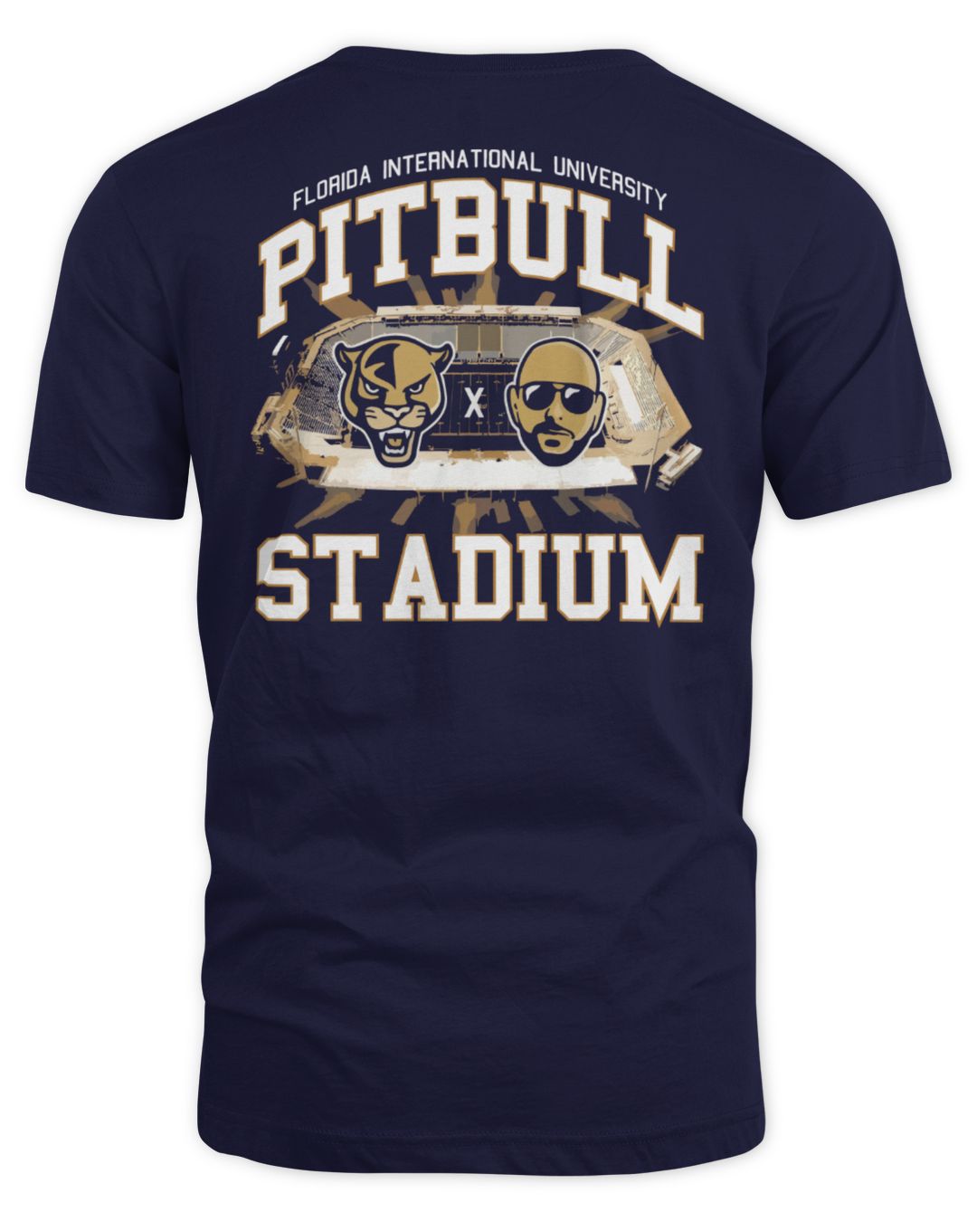 Pitbull Merch Fiu X Pitbull Panthers Shirt | Marryford