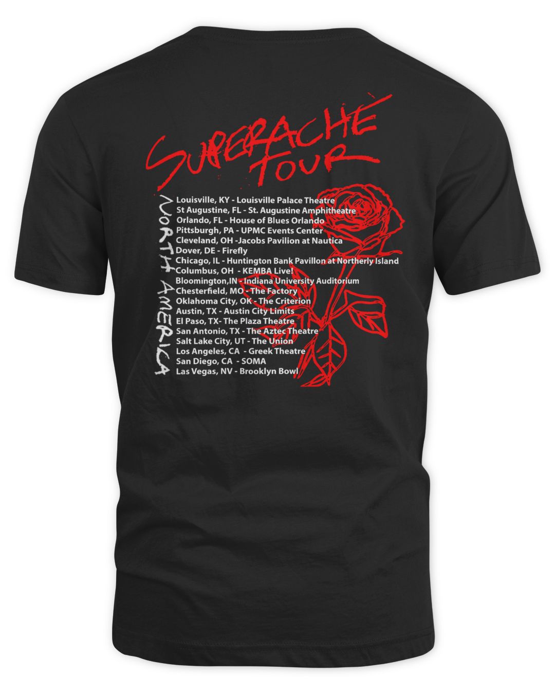 Conan Gray Merch 2022 Superache Tour Shirt | Marryford